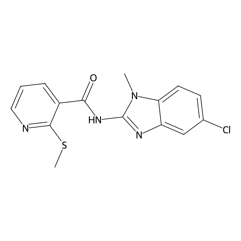 Buy N-(5-chloro-1-methyl-1H-1,3-benzodiazol-2-yl)-2-(methylsulfanyl ...
