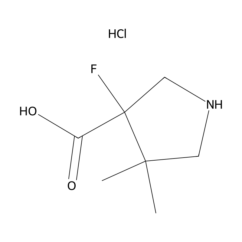 Buy 3-Fluoro-4,4-dimethylpyrrolidine-3-carboxylic acid;hydrochloride ...