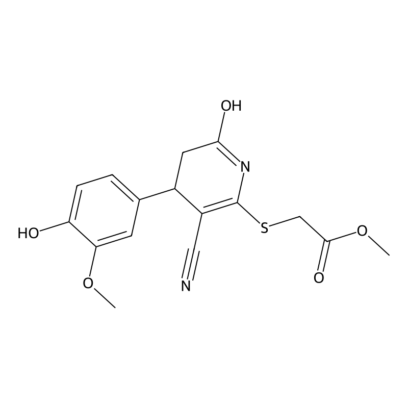 Buy Methyl {[3-cyano-4-(4-hydroxy-3-methoxyphenyl)-6-oxo-1,4,5,6 ...