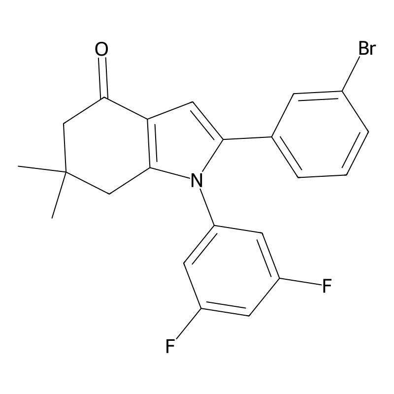 Buy 1-(3,5-Difluorophenyl)-2-(3-bromophenyl)-6,6-dimethyl-5,6,7 ...