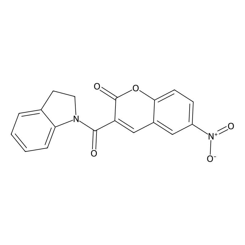Buy 3-(indoline-1-carbonyl)-6-nitro-2H-chromen-2-one | 799266-00-5