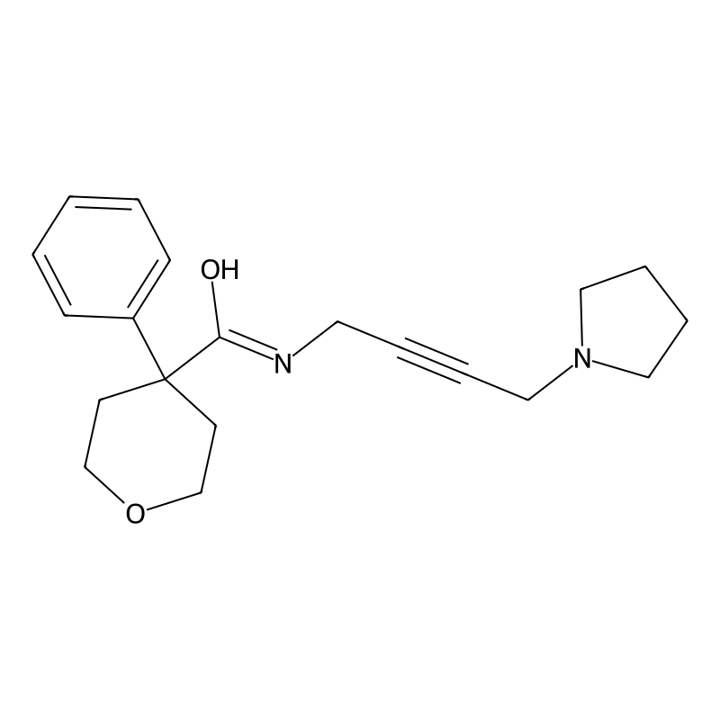 Buy 4-phenyl-N-[4-(pyrrolidin-1-yl)but-2-yn-1-yl]oxane-4-carboxamide ...