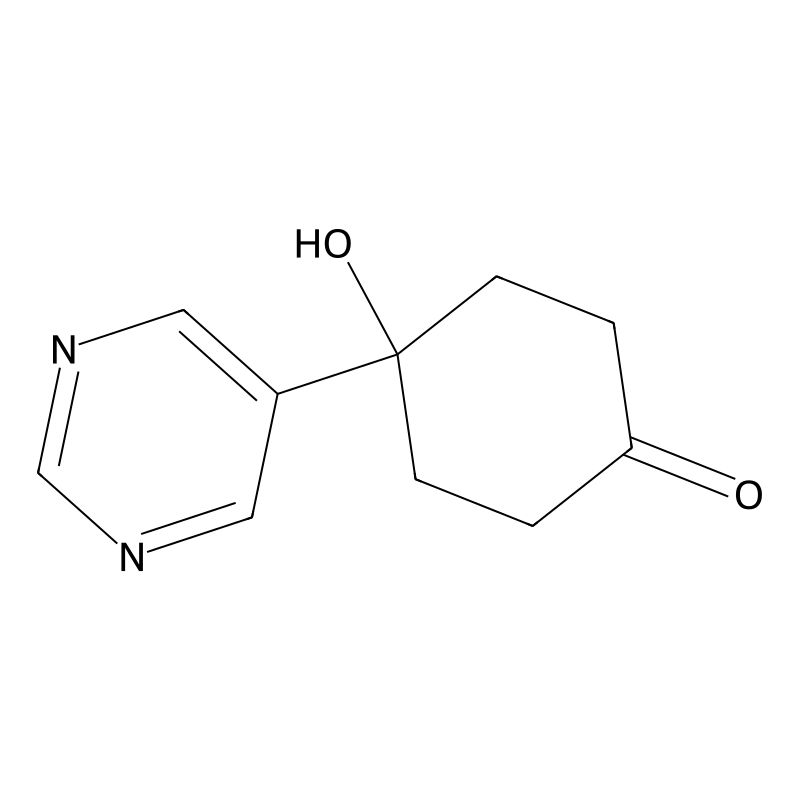 Buy 4-Hydroxy-4-(5-pyrimidinyl)cyclohexanone | 708274-26-4