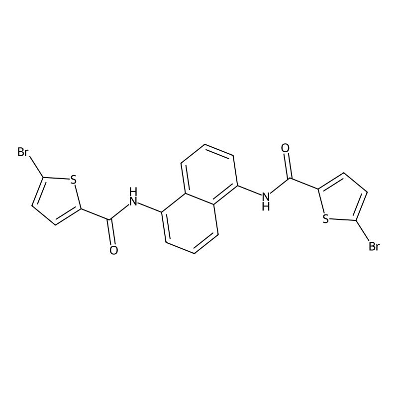 Buy 5-bromo-N-[5-(5-bromothiophene-2-amido)naphthalen-1-yl]thiophene-2 ...
