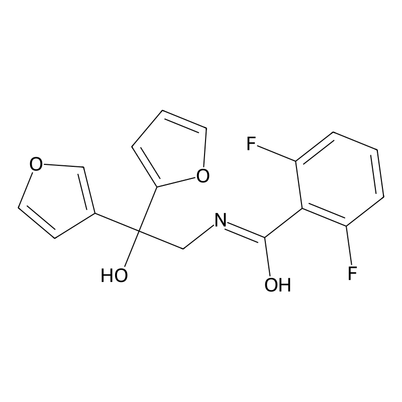Buy 2,6-difluoro-N-[2-(furan-2-yl)-2-(furan-3-yl)-2-hydroxyethyl ...