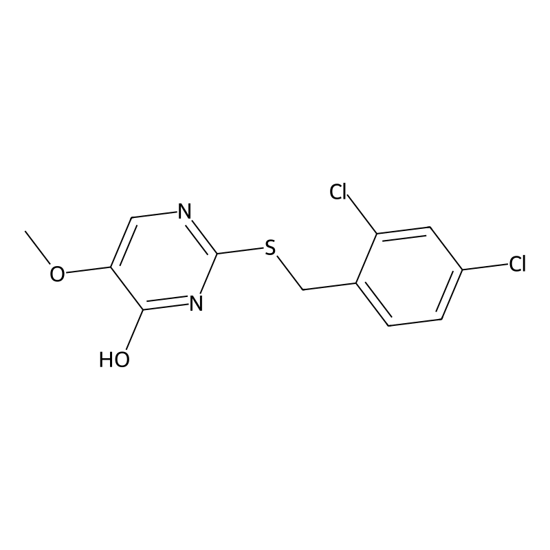 Buy 2-((2,4-Dichlorobenzyl)sulfanyl)-5-methoxy-4-pyrimidinol | 338411-04-4