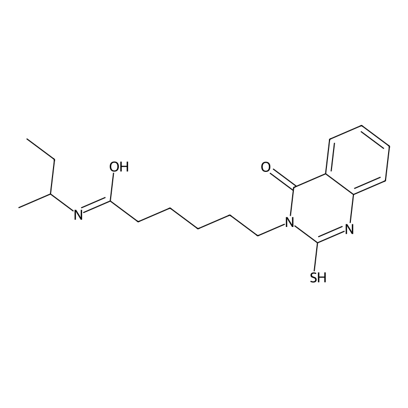 Buy N-butan-2-yl-6-(4-oxo-2-sulfanylidene-1H-quinazolin-3-yl)hexanamide ...
