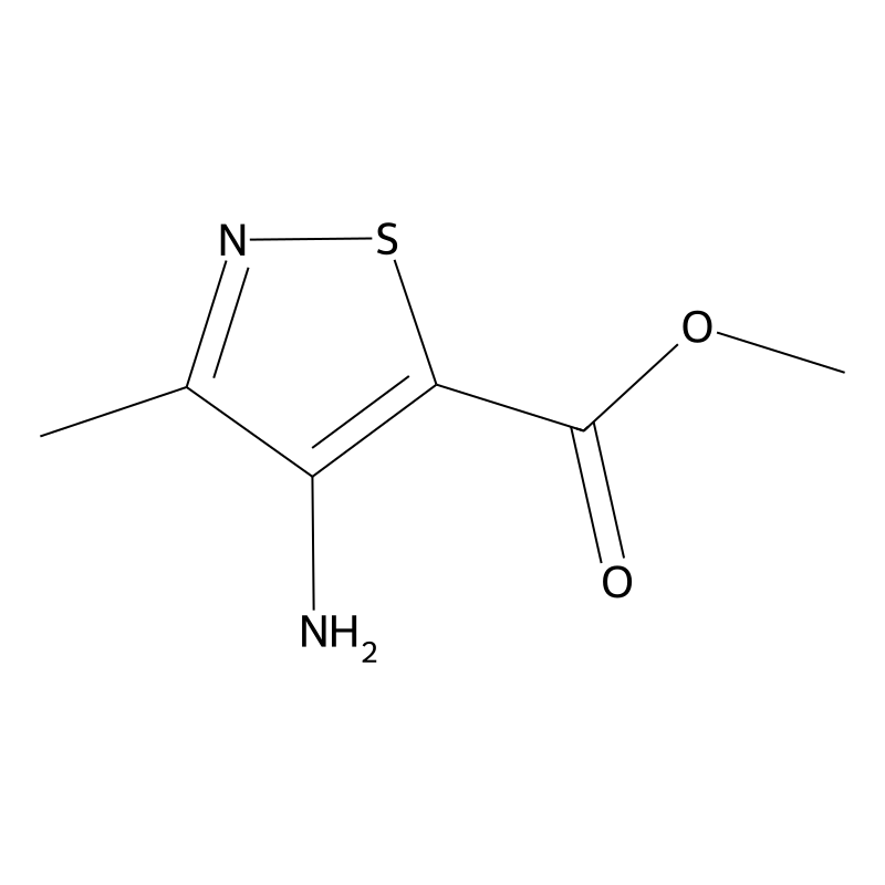 Buy Methyl 4-amino-3-methyl-1,2-thiazole-5-carboxylate | 65237-26-5