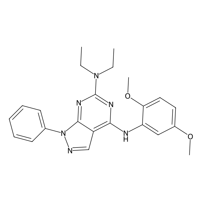 Buy N4-(2,5-dimethoxyphenyl)-N6,N6-diethyl-1-phenyl-1H-pyrazolo[3,4-d ...