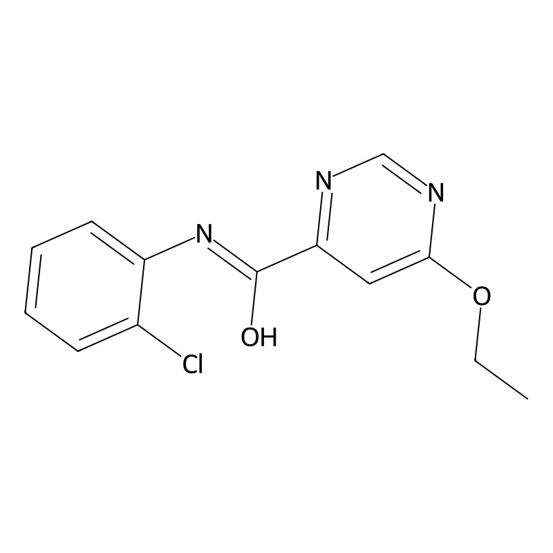 Buy N-(2-chlorophenyl)-6-ethoxypyrimidine-4-carboxamide | 2034363-30-7
