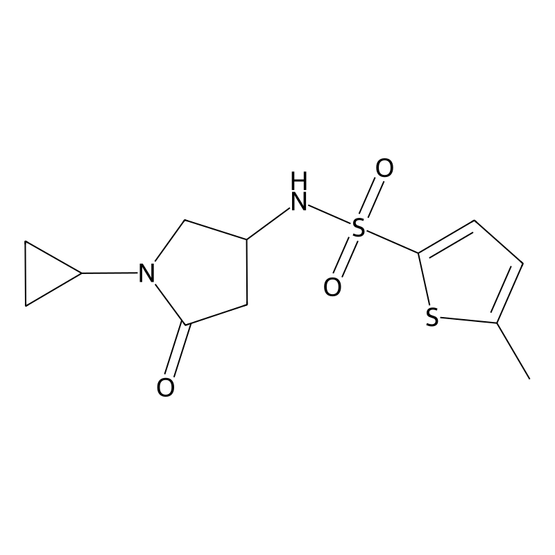 Buy N-(1-cyclopropyl-5-oxopyrrolidin-3-yl)-5-methylthiophene-2 ...