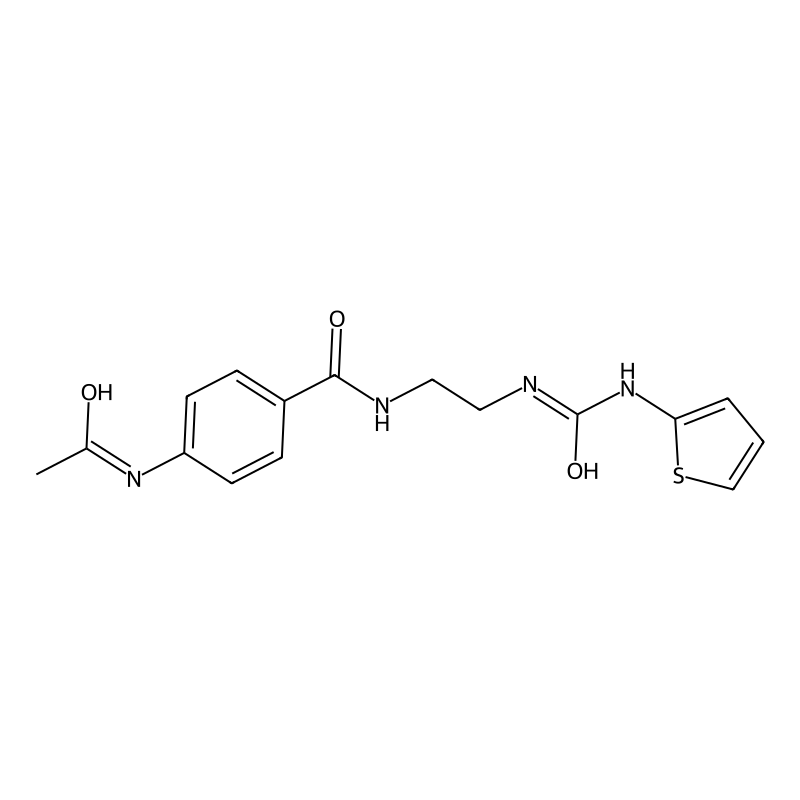 Buy 4-acetamido-N-(2-(3-(thiophen-2-yl)ureido)ethyl)benzamide | 1171794 ...