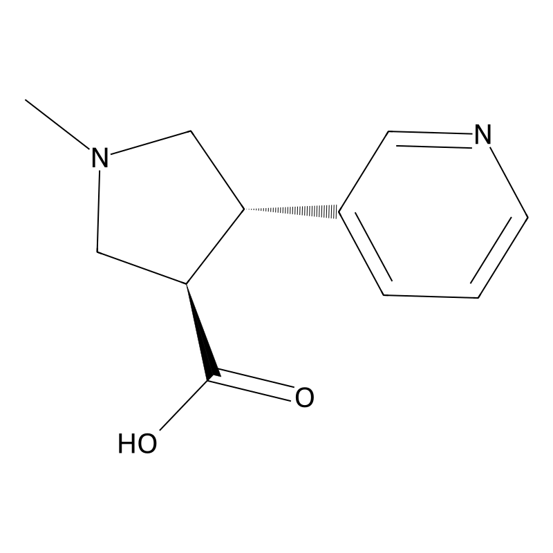Buy (3R,4S)-1-Methyl-4-pyridin-3-ylpyrrolidine-3-carboxylic acid ...