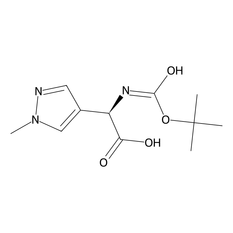 Buy (2R)-2-{[(tert-butoxy)carbonyl]amino}-2-(1-methyl-1H-pyrazol-4-yl ...