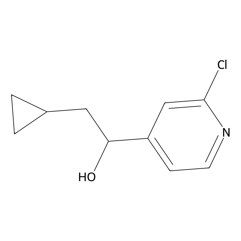 Buy 1-(2-Chloropyridin-4-yl)-2-cyclopropylethanol | 1507972-35-1