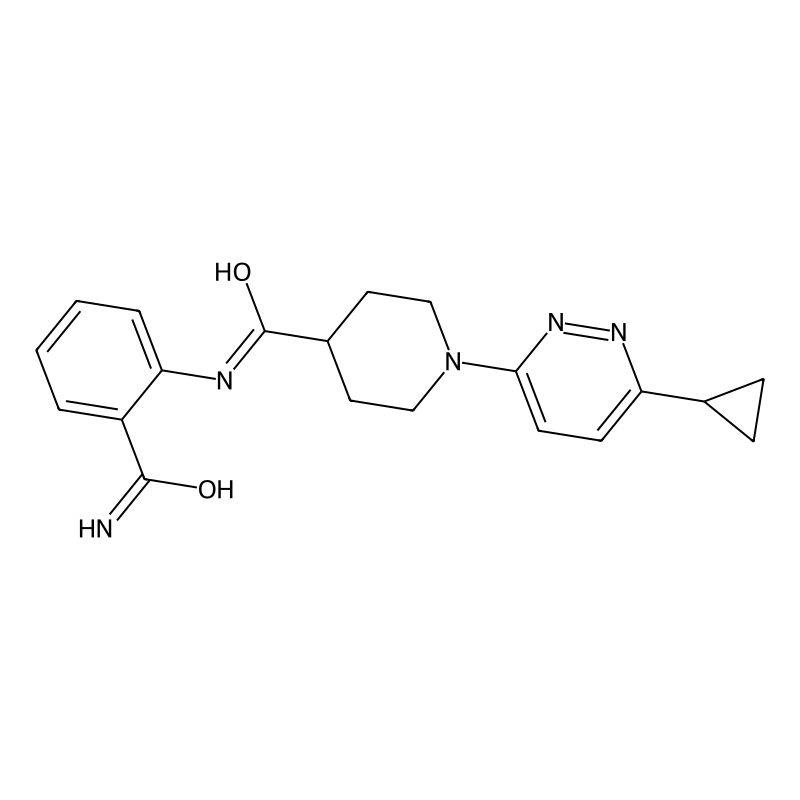 Buy N-(2-carbamoylphenyl)-1-(6-cyclopropylpyridazin-3-yl)piperidine-4 ...