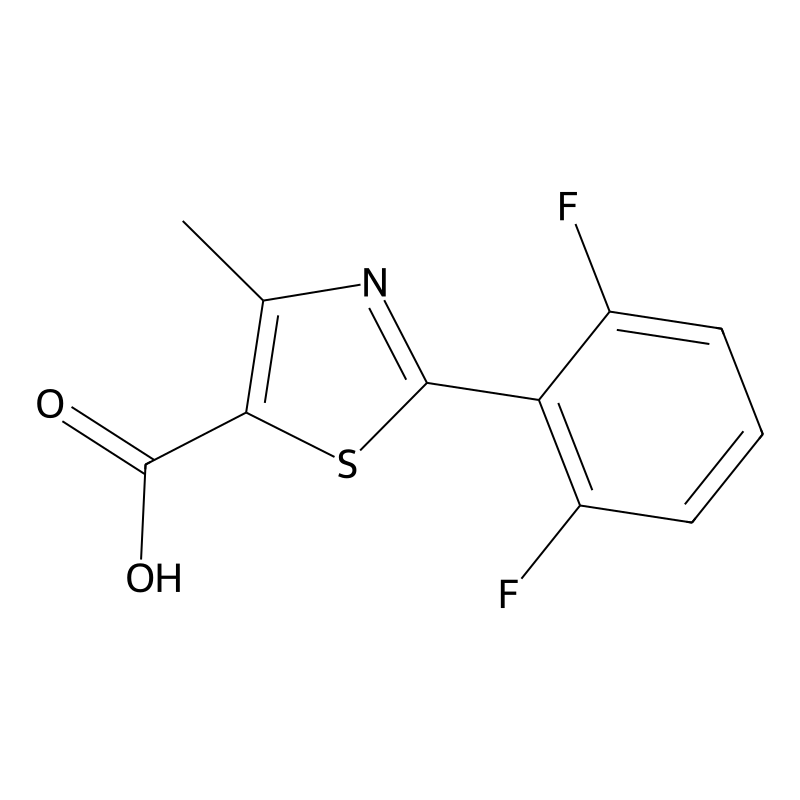 Buy 2-(2,6-Difluorophenyl)-4-methyl-1,3-thiazole-5-carboxylic acid ...