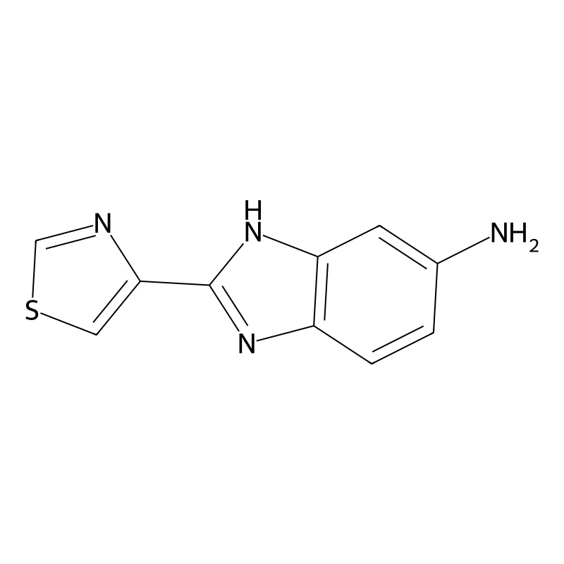 Buy 2-(1,3-thiazol-4-yl)-1H-1,3-benzodiazol-5-amine | 25893-06-5