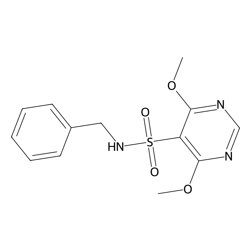 Buy N-benzyl-4,6-dimethoxypyrimidine-5-sulfonamide | 861208-72-2