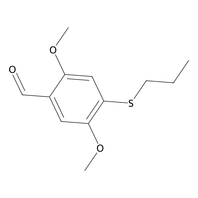 Buy Benzaldehyde, 2,5-dimethoxy-4-(propylthio)- | 132184-35-1
