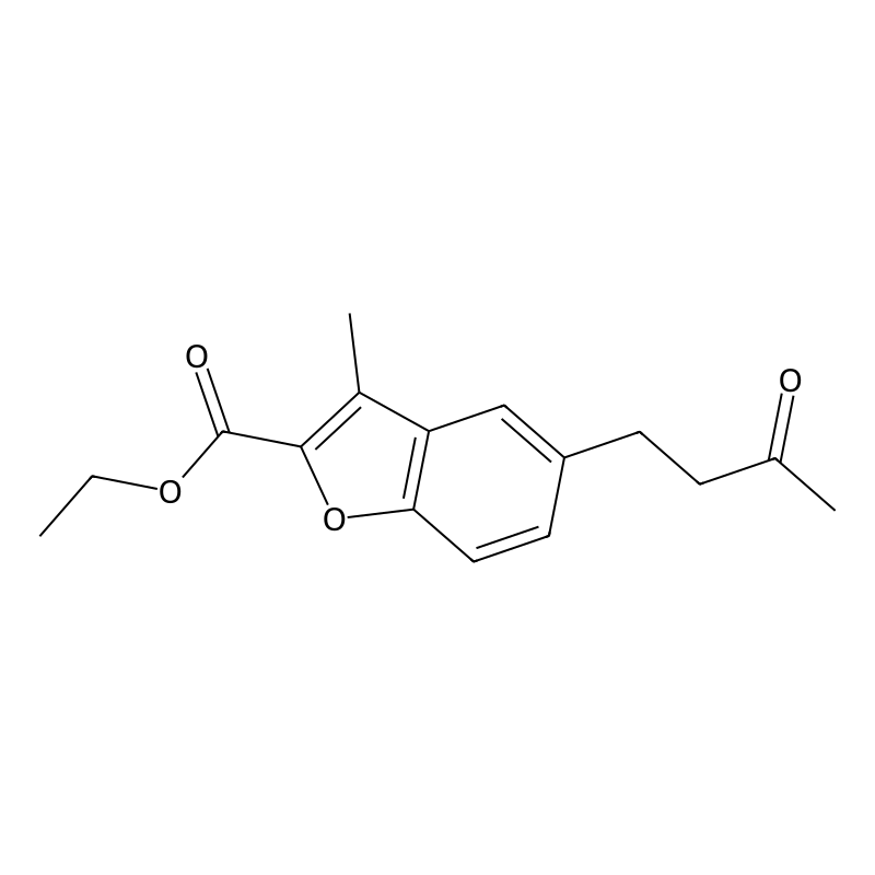 Buy Ethyl 3-methyl-5-(3-oxobutyl)-1-benzofuran-2-carboxylate | 565192-81-6