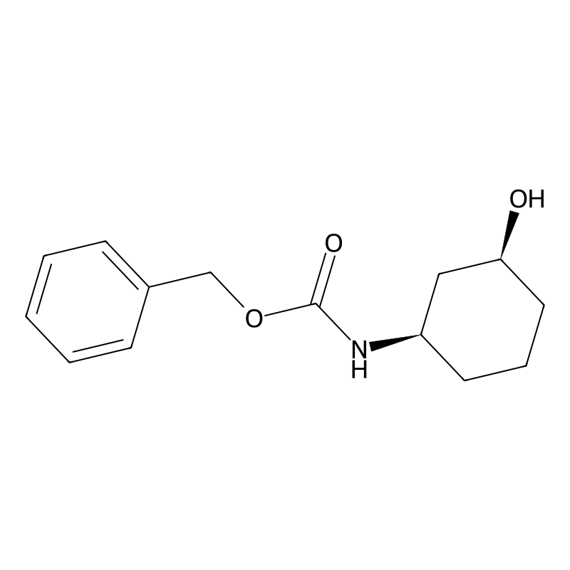 Buy Benzyl N-[(1R,3S)-3-hydroxycyclohexyl]carbamate | 750649-40-2