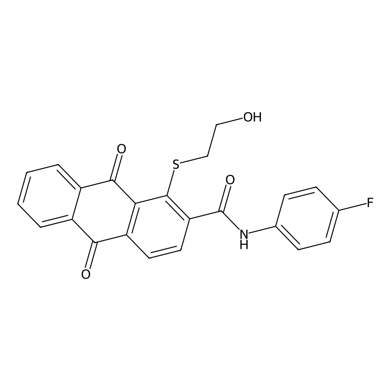 Buy N-(4-fluorophenyl)-1-[(2-hydroxyethyl)sulfanyl]-9,10-dioxo-9,10 ...