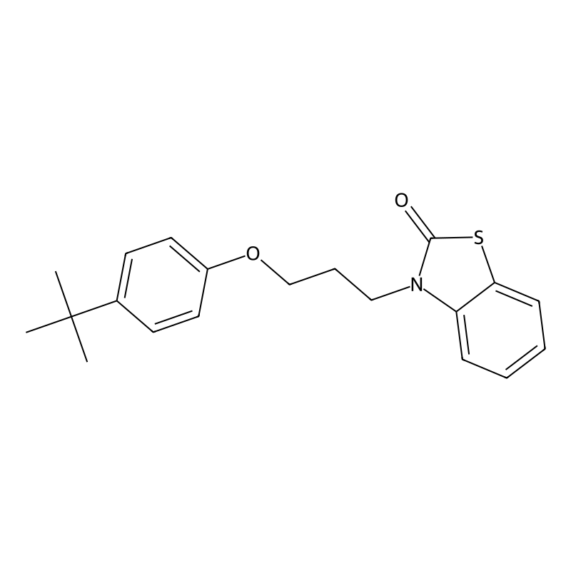 Buy 3-[3-(4-Tert-butylphenoxy)propyl]-1,3-benzothiazol-2-one