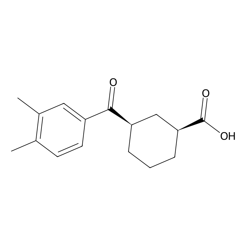 Buy (1S,3R)-3-(3,4-dimethylbenzoyl)cyclohexane-1-carboxylic acid ...
