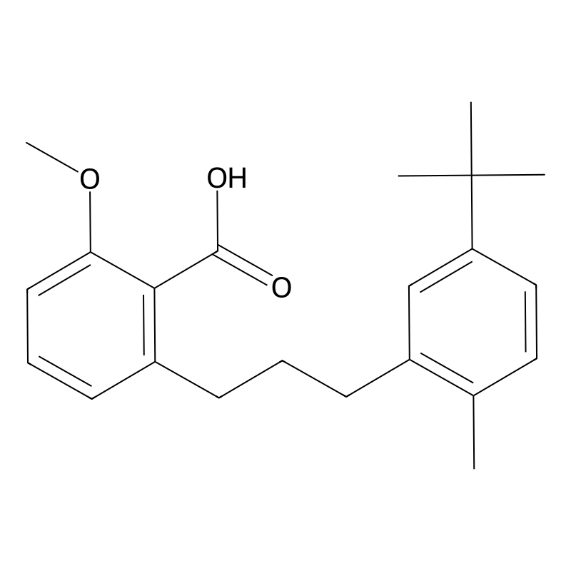 Buy 2-[3-(5-tert-Butyl-2-methyl-phenyl)-propyl]-6-methoxy-benzoic acid ...