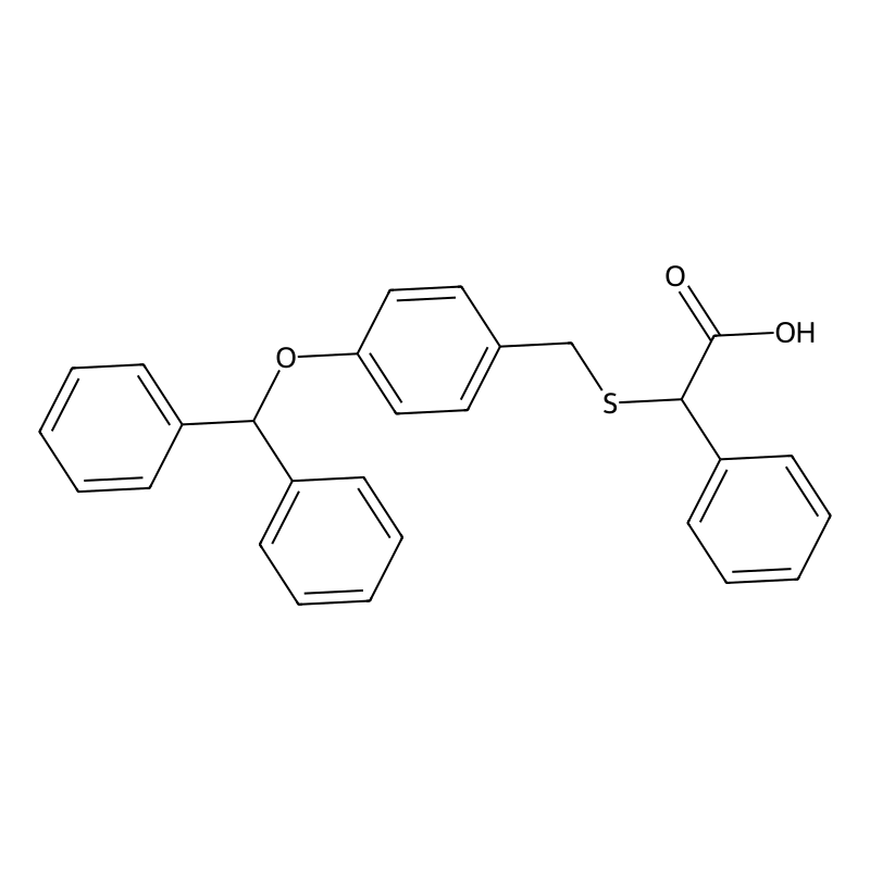 Buy 2-({[4-(Diphenylmethoxy)phenyl]methyl}sulfanyl)-2-phenylacetic acid ...