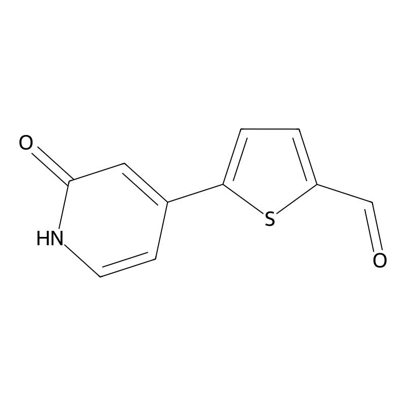 Buy 4-(5-Formylthiophen-2-YL)-2-hydroxypyridine | 1261993-66-1