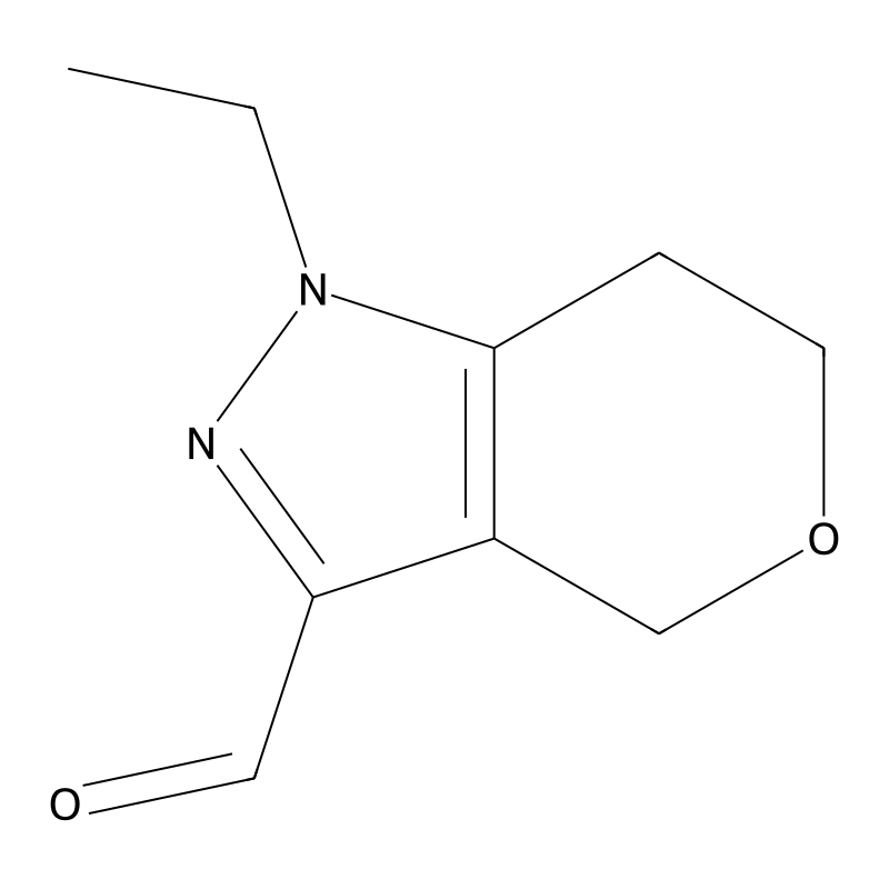 Buy 1-ethyl-1H,4H,6H,7H-pyrano[4,3-c]pyrazole-3-carbaldehyde