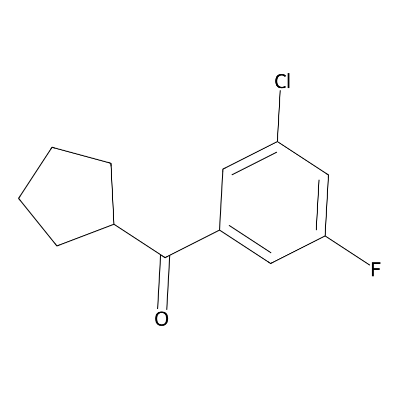 Buy 3-Chloro-5-fluorophenyl cyclopentyl ketone | 898791-72-5