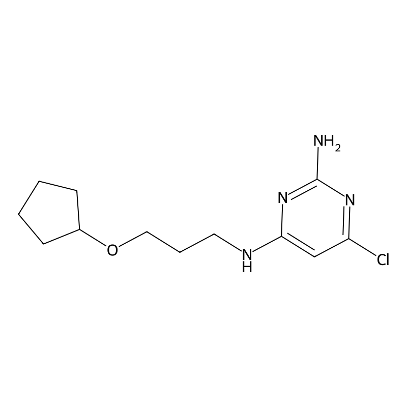 Buy 6-chloro-4-N-(3-cyclopentyloxypropyl)pyrimidine-2,4-diamine