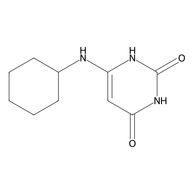Buy 6-(cyclohexylamino)pyrimidine-2,4(1H,3H)-dione | 6702-72-3