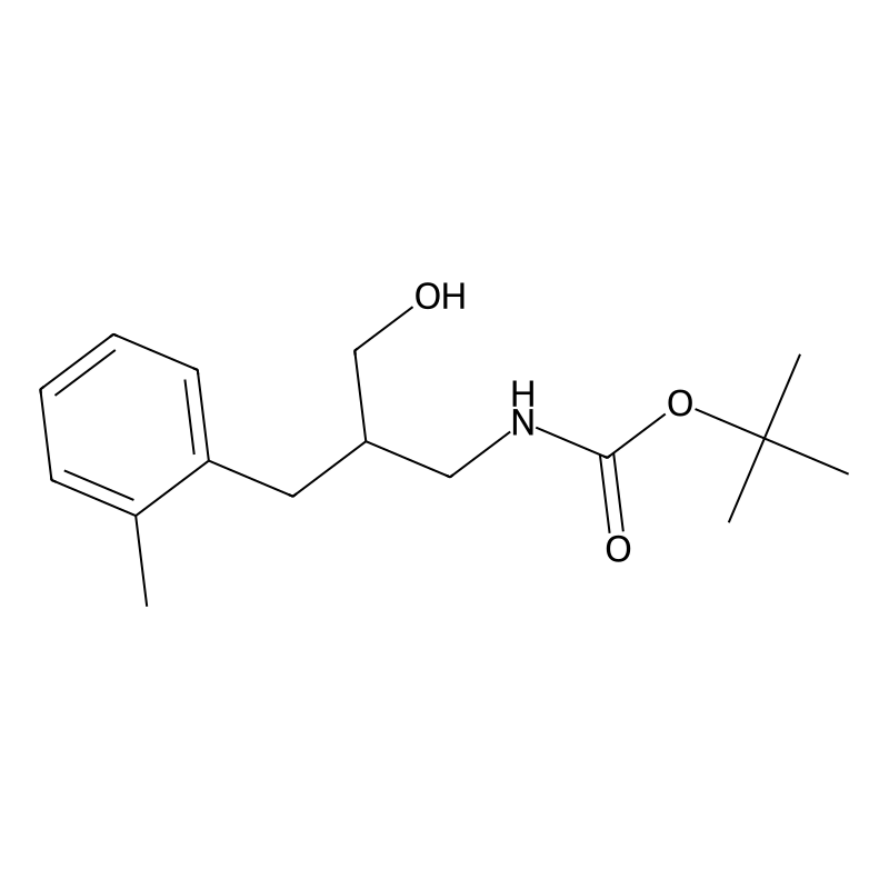 Buy tert-butyl N-{3-hydroxy-2-[(2-methylphenyl)methyl]propyl}carbamate | 1696368-40-7