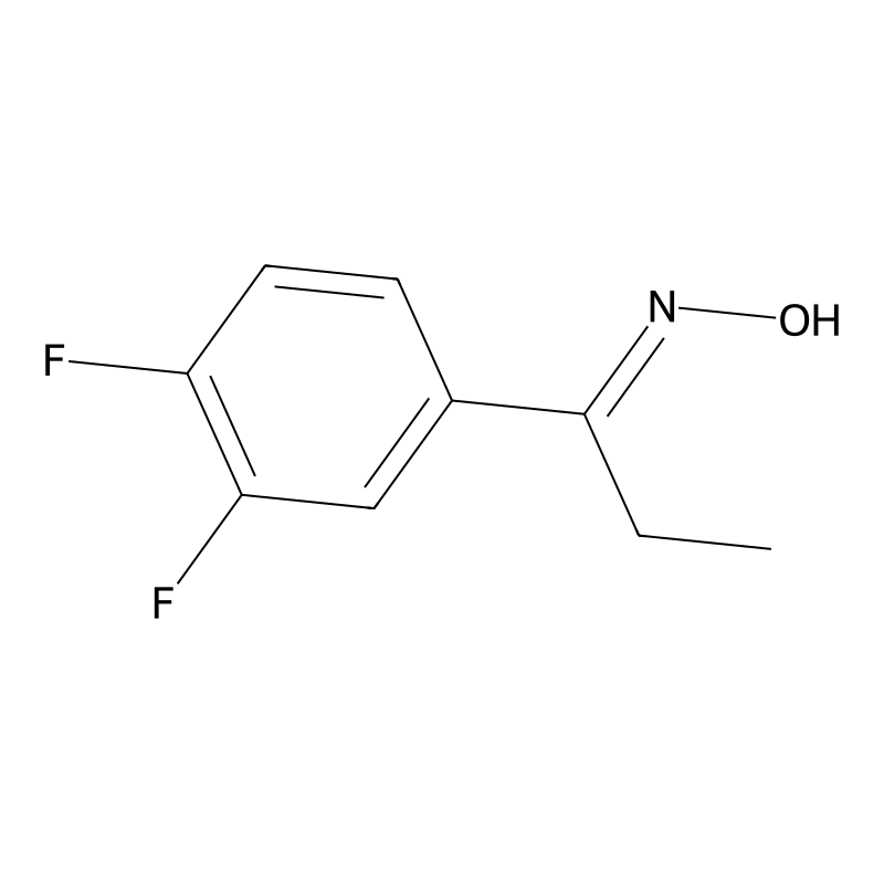 Buy N-[1-(3,4-Difluorophenyl)propylidene]hydroxylamine | 1217255-04-3
