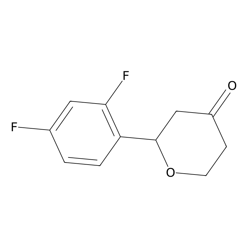 Buy 2-(2,4-Difluorophenyl)oxan-4-one | 1339095-57-6