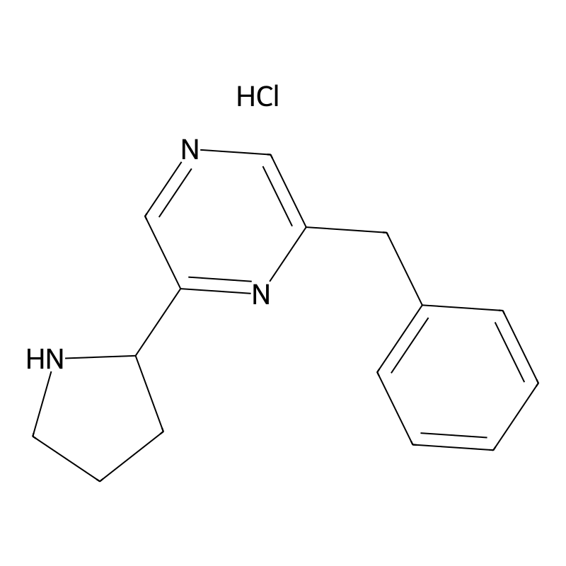 Buy 2-Benzyl-6-(pyrrolidin-2-yl)pyrazine hydrochloride | 1361113-35-0