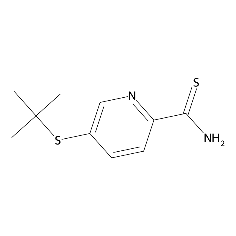 Buy 5-(Tert-butylsulfanyl)pyridine-2-carbothioamide | 1423028-56-1