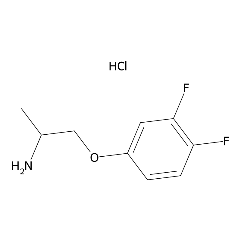 Buy 1-(3,4-Difluorophenoxy)propan-2-amine hydrochloride | 1864059-69-7