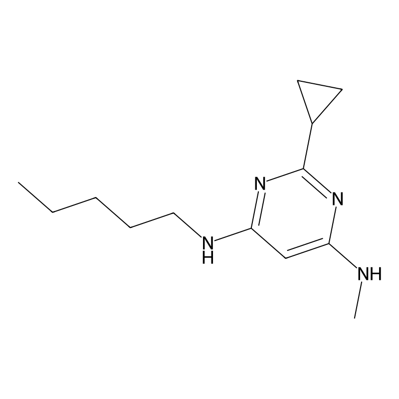 Buy 2-cyclopropyl-N4-methyl-N6-pentylpyrimidine-4,6-diamine | 1518861-22-7
