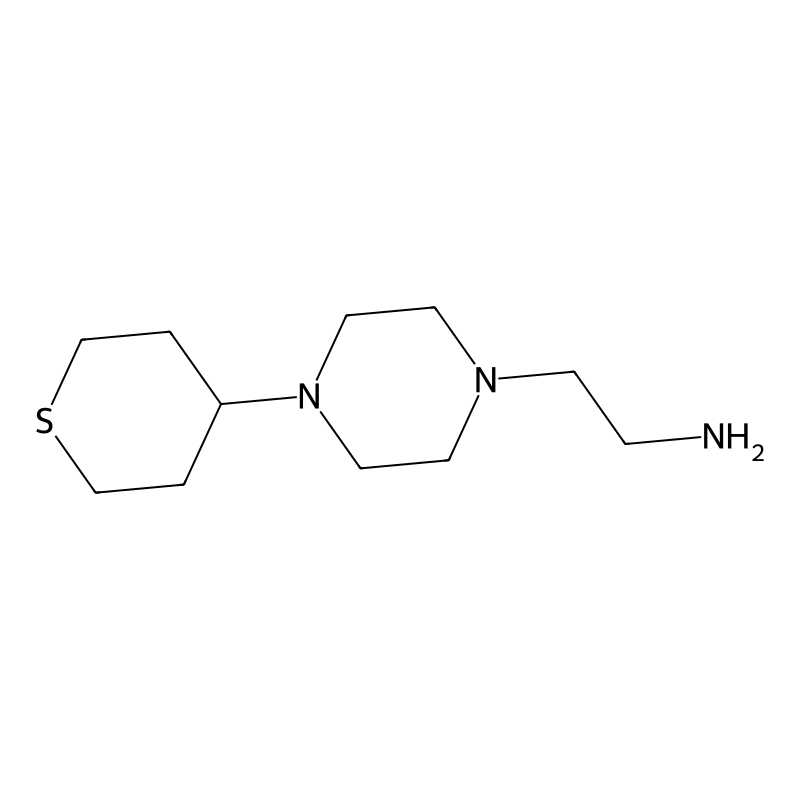 Buy 2-(4-(tetrahydro-2H-thiopyran-4-yl)piperazin-1-yl)ethan-1-amine ...