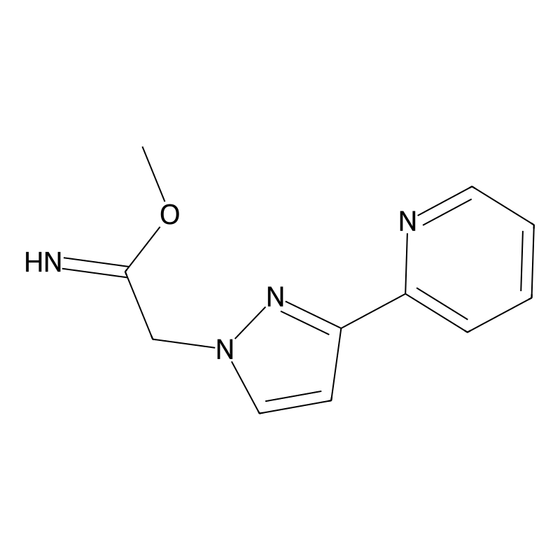 Buy methyl 2-(3-(pyridin-2-yl)-1H-pyrazol-1-yl)acetimidate | 2098006-05-2
