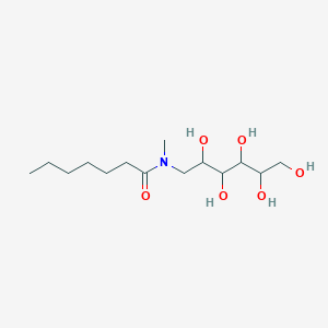 N-methyl-N-(2,3,4,5,6-pentahydroxyhexyl)heptanamide | S1480274 | smolecule