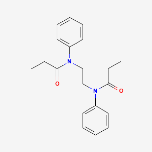 N-phenyl-N-[2-(propionylanilino)ethyl]propanamide | S1640705 | smolecule