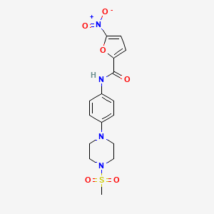 5-nitro-N-{4-[4-(methylsulfonyl)-1-piperazinyl]phenyl}-2-furamide ...