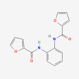 N-[2-(2-furoylamino)phenyl]-2-furamide | S1695711 | smolecule
