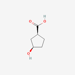 (1S,3R)-3-Hydroxycyclopentanecarboxylic acid | S1770372 | smolecule